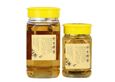 China Personalized Honey Jars With Screw Lid Square Shape High White Glass for sale