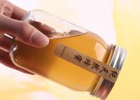 China Recycled Ball Honey Jam Glass Jars Aluminum Lid Breathable Seal Customized Size for sale
