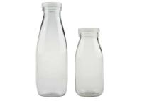 China Clear Glass Beverage Bottles 200ml 250ml 500ml 1000ml OEM Service for sale