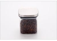 China 600ml 1000ml 1400ml Glass Canning Jars / Hermetic Glass Storage Jars for sale