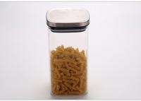 China 600ml 1000ml 1400ml Glass Canning Jars / Hermetic Glass Storage Jars for sale