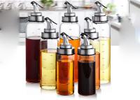 China Round Olive Oil Dispenser Bottles Food Grade Stainless Steel Dropper for sale