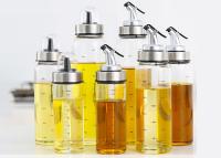 China Round Olive Oil Dispenser Bottles Food Grade Stainless Steel Dropper for sale