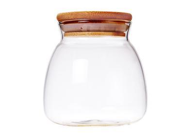 China Tea Candy Wide Mouth Glass Jars , Airtight Glass Jars Wide Mouth for sale