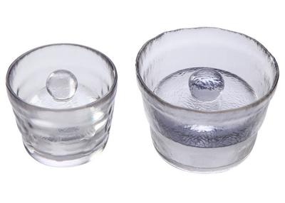 China Round Big Eglass Bottle Jar With Lid Food Storage Customized Size for sale