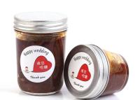 China Household Empty Glass Jars / Miniature Glass Bottles SGS Certification for sale