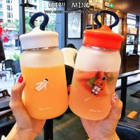 China 15oz Adults Matte Unbreakable Glass Water Bottle 460ml Customized Logo for sale