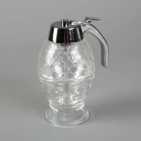 China Portable Juice Bee Storage Glass Drip Bottles  / 200ML Plastic Honey Dispenser for sale