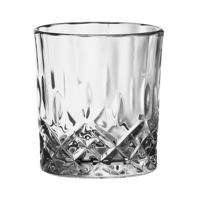 China Crystal Glass Personalized Beer Cups / 200ml-300ml Glass Beer Mugs for sale