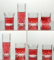 China Crystal Glass Personalized Beer Cups / 200ml-300ml Glass Beer Mugs for sale