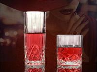 China Crystal Glass Personalized Beer Cups / 200ml-300ml Glass Beer Mugs for sale