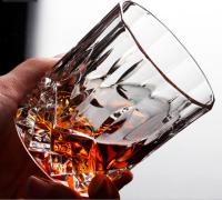 China Crystal Glass Personalized Beer Cups / 200ml-300ml Glass Beer Mugs for sale