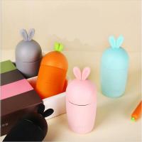 China 300ml Cartoon Shaped Kids Glass Water Bottle , Glass And Silicone Water Bottle for sale