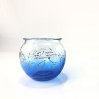 China Round Constellation Zodiac Candle Empty Glass Jars For Home Party Decoration for sale