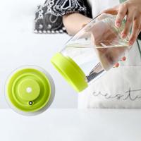 China Press Vacuum Storage Box Empty Glass Jars Household Moisture Proof Eco Friendly for sale