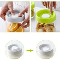 China Press Vacuum Storage Box Empty Glass Jars Household Moisture Proof Eco Friendly for sale