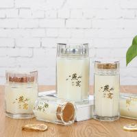 China High Grade Hexagonal Glass Honey Jars Clear Color With Eco Friendly for sale