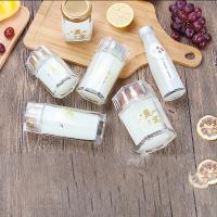 China High Grade Hexagonal Glass Honey Jars Clear Color With Eco Friendly for sale
