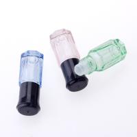 China Deodorant Empty Cosmetic Bottle 3ml / 6ml Essential Oil Glass Bottle With Roller Ball for sale