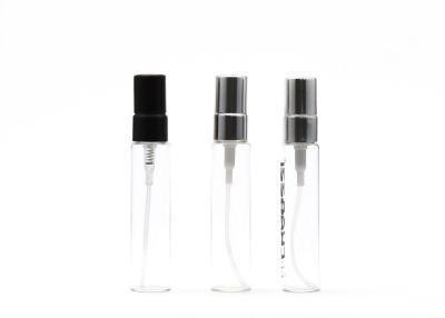 China Round Shape Transparent Glass Perfume Bottles Perfume Atomizer Bottle 5ml for sale