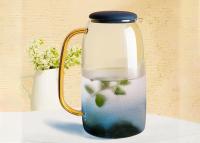 China Large Capacity Cold Water Carafe Pot Blue Color With Silicone Cap Wear Resistance for sale