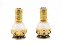 China Roll On Empty Glass Jars Fancy Empty Perfume Bottle 12ml Size For Personal Care for sale