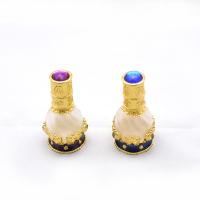 China Roll On Empty Glass Jars Fancy Empty Perfume Bottle 12ml Size For Personal Care for sale