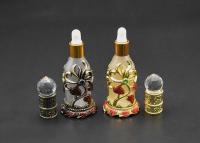 China 20ml Arabic Style Cosmetic Glass Bottles Perfume Bottle With Dropper for sale