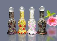 China 20ml Arabic Style Cosmetic Glass Bottles Perfume Bottle With Dropper for sale