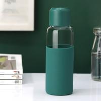 China Anti Scalding Unbreakable Glass Water Bottle Custom Logo Printed 350ML Capacity for sale