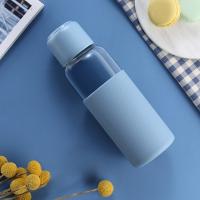 China Anti Scalding Unbreakable Glass Water Bottle Custom Logo Printed 350ML Capacity for sale