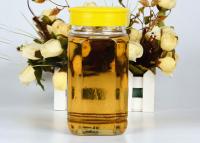 China Square Glass Honey Jars Empty Glass Jars Food Container With Plastic Lids for sale
