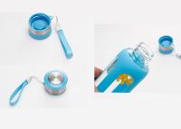 China Bpa Free Outdoor Custom Unbreakable Glass Water Bottles SGS Certification for sale