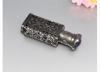 China 10ml Capacity Fancy Empty Cosmetic Glass Bottles With Dropper Cap For Essential Oil for sale