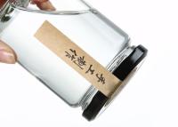 China Recycled Ball Honey Jam Glass Jars Aluminum Lid Breathable Seal Customized Size for sale