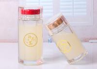 China Luxury Clear Bird'S Nest Glass Honey Jars 50ml 100ml 280ml High White Glass for sale