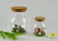 China Kitchen Storage Empty Glass Jars 50ml - 480ml Capacity Hexagon Shape for sale
