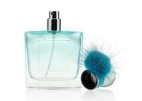 China Hot Stamping Empty Clear Cosmetic Bottles Simple Design For Storing Perfume for sale