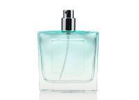 China Hot Stamping Empty Clear Cosmetic Bottles Simple Design For Storing Perfume for sale