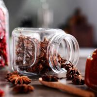 China Safe Hygienic Glass Canning Jars Glass Food Storage Jars For Dried Fruits for sale