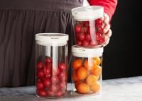 China Moisture Resistance Sealable Glass Jars Daily Snack Storage Consolidation Storage Jar for sale