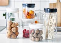 China Moisture Resistance Sealable Glass Jars Daily Snack Storage Consolidation Storage Jar for sale