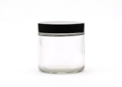 China Eco Friendly Cosmetic Glass Bottles Glass Cosmetic Jars 4oz Smooth Mouth for sale