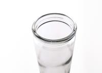 China Custom Empty Clear Glass Cylinder Candle Holder For Home Decoration Simple Design for sale