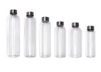 China Reusable 250ml Unbreakable Glass Water Bottle Eco - Friendly For Hot Water for sale