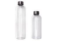 China Reusable 250ml Unbreakable Glass Water Bottle Eco - Friendly For Hot Water for sale