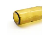China Dark Yellow Lead Free Glass Empty Glass Wine Bottles 750ml Custom Wine Bottle for sale