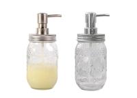 China Plastic Pump Empty Glass Jars / Empty Shampoo And Conditioner Bottles SGS for sale