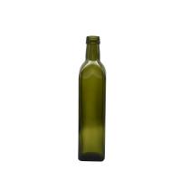 China 270ml 520ml 1L Lead Free Glass Edible Oil Bottle for sale