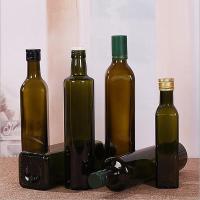 China Recyclable Square 500ml Olive Oil Storage Containers for sale